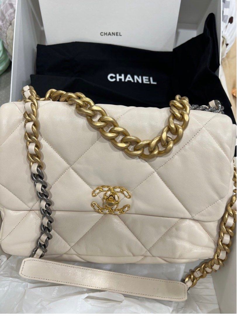 Chanel19 Flap - large, Luxury, Bags & Wallets on Carousell