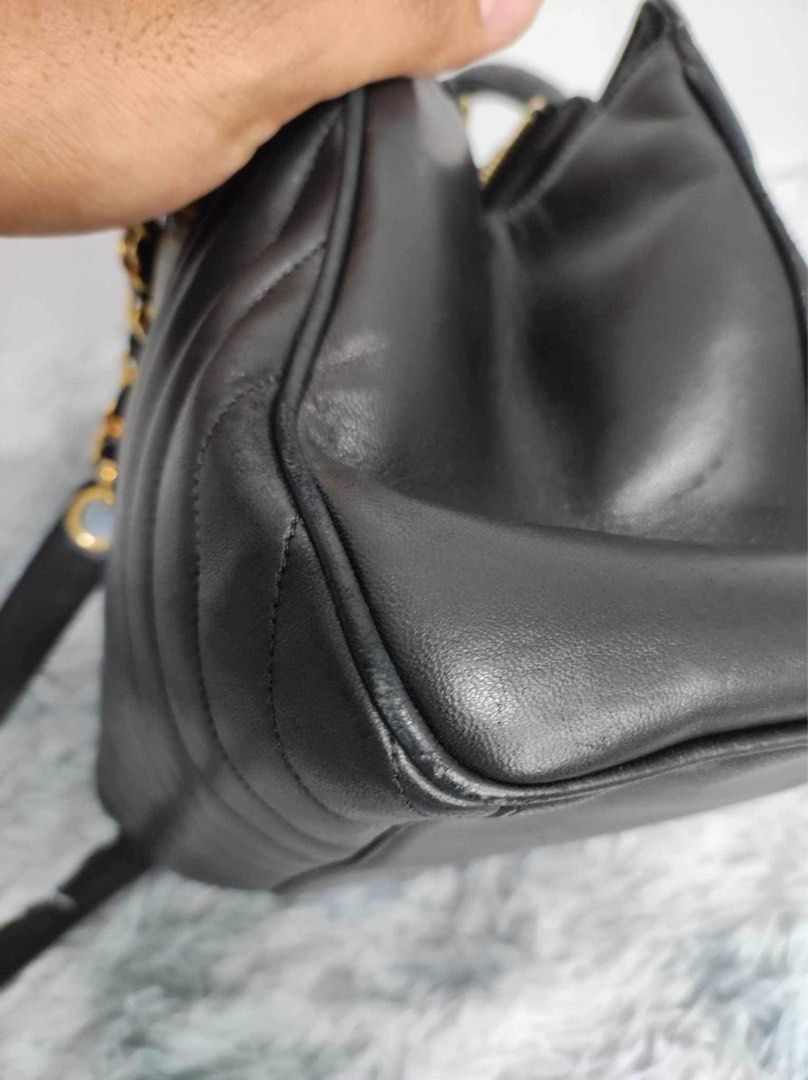 Chanel Two Way Bag with Entrupy Certificate of Authenticity, Luxury ...