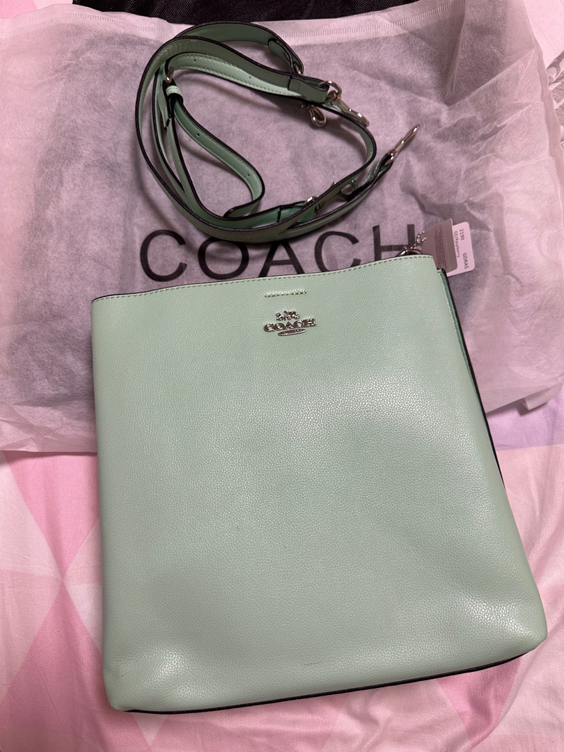 Coach Bucket Bag (Tricolor) - Vietnam Authentic, Women's Fashion, Bags ...