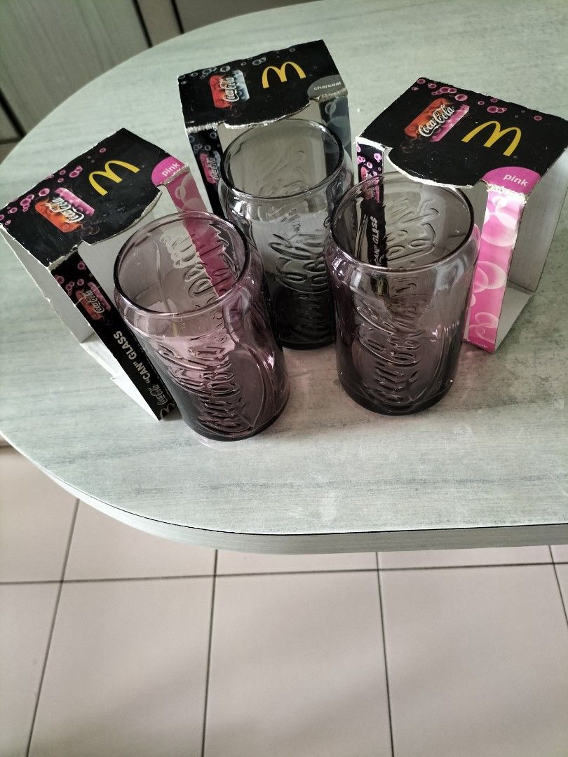 Coca-Cola Can Glasses, Hobbies & Toys, Memorabilia & Collectibles ...