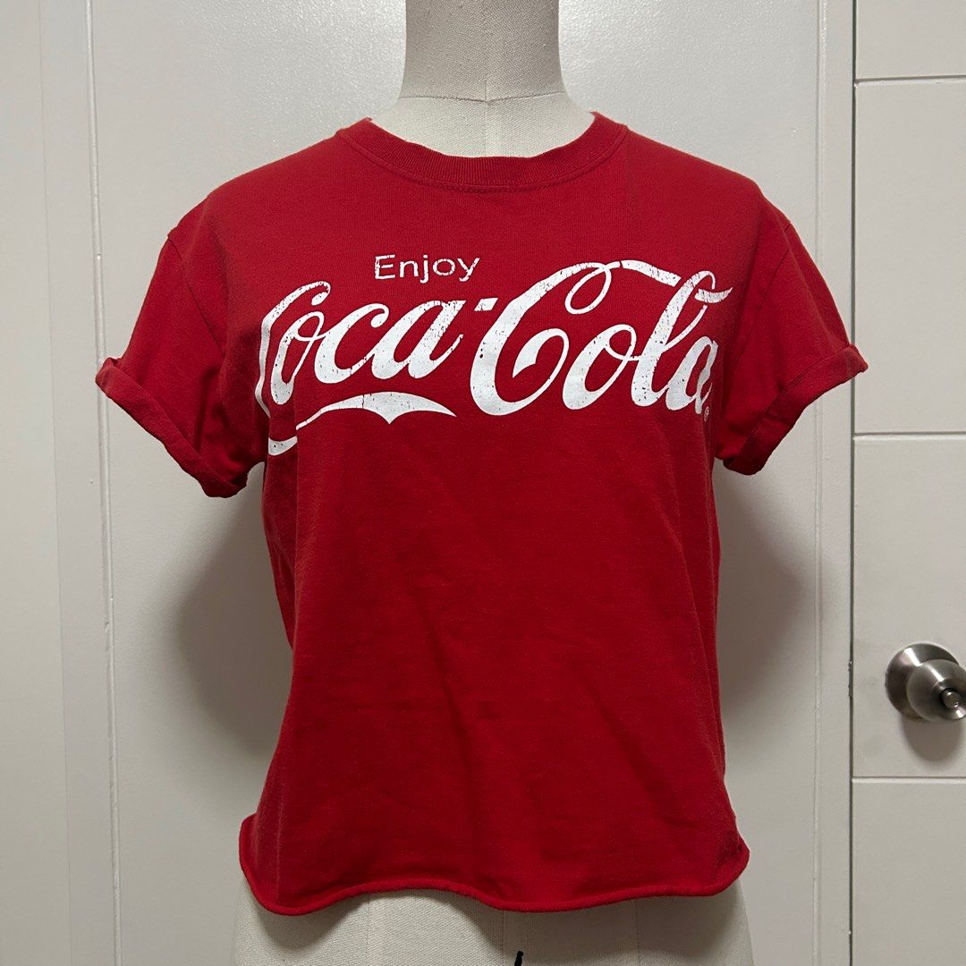 Coca-cola top, Women's Fashion, Tops, Blouses on Carousell