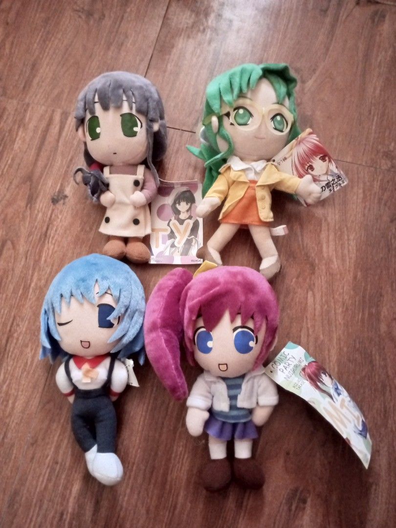 Comic party plushies, Hobbies & Toys, Toys & Games on Carousell