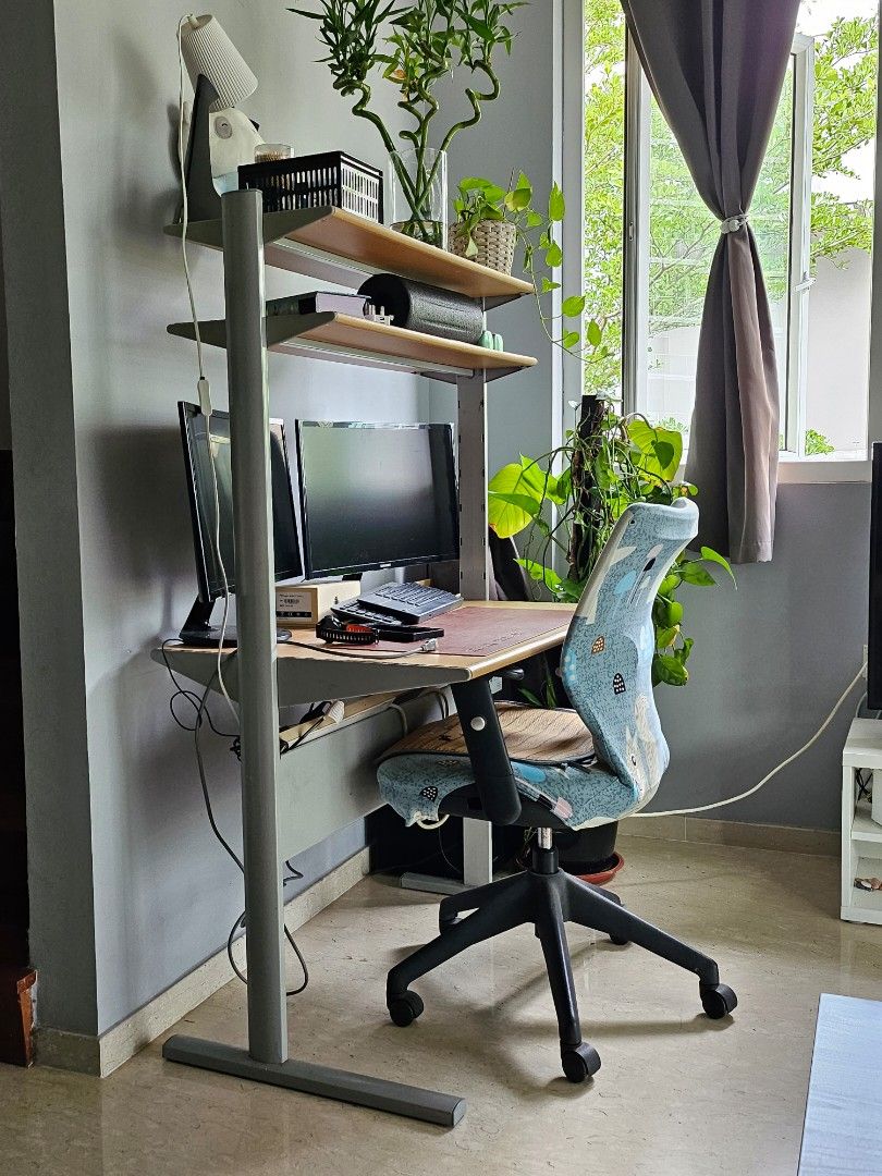 Computer study Table and Chair, Furniture & Home Living, Furniture ...