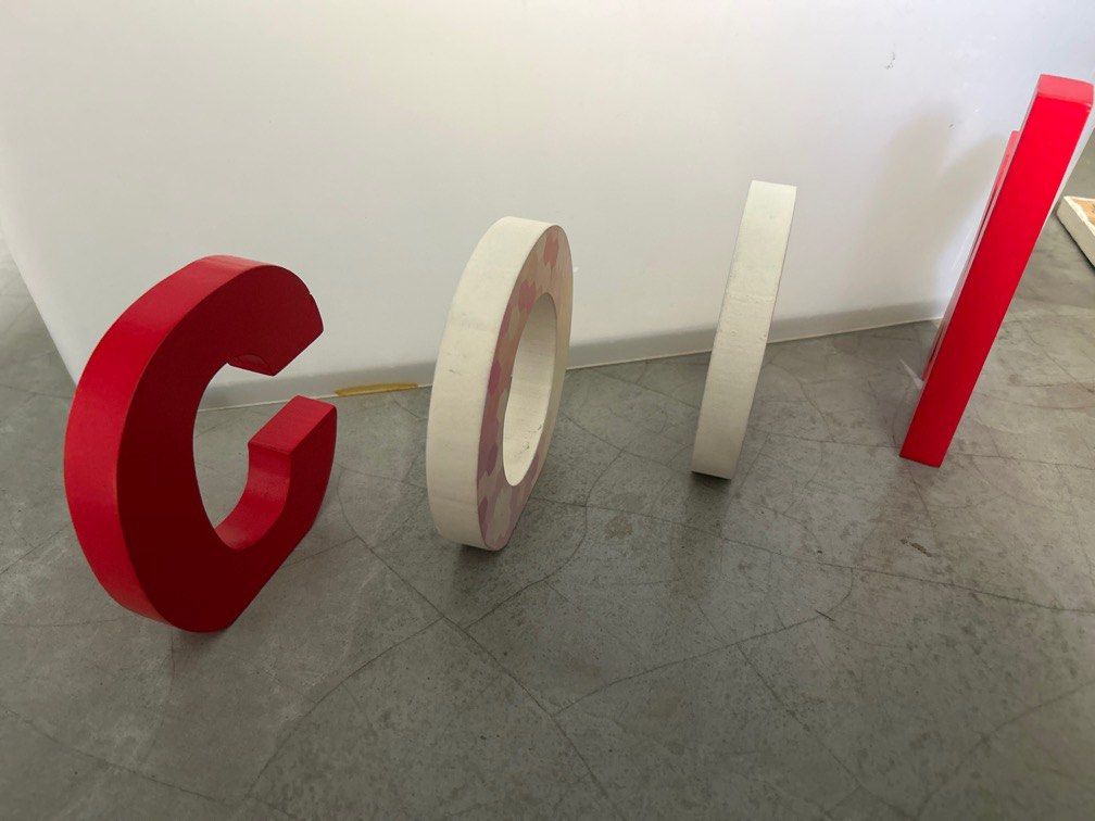 Cook letters, Furniture & Home Living, Home Decor, Other Home Decor on ...