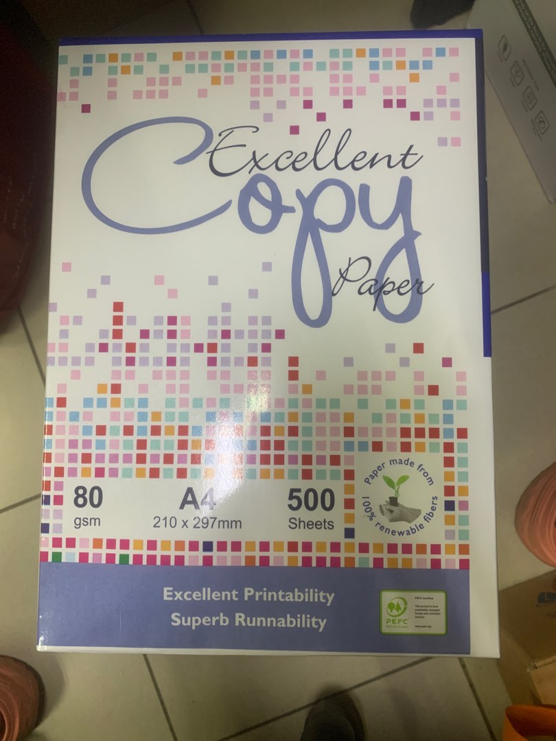 A4 80gsm copier paper, Hobbies & Toys, Stationery & Craft, Stationery ...