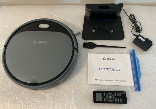 Coredy R300 Robot Vacuum Cleaner with Remote & Charging Dock Slim Quiet ...