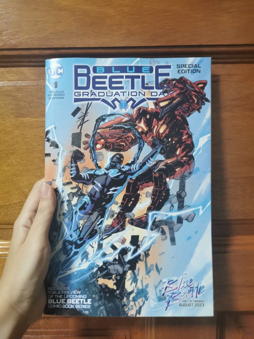 DC comics: Blue Beetle Graduation Day Special Edition, Hobbies & Toys ...