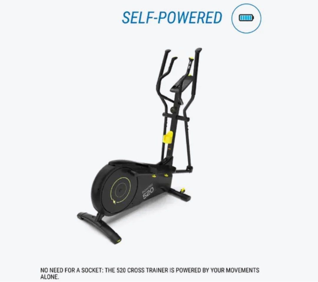 Decathlon Domyos Cross Trainer EL520 Self Powered Elliptical, Sports ...