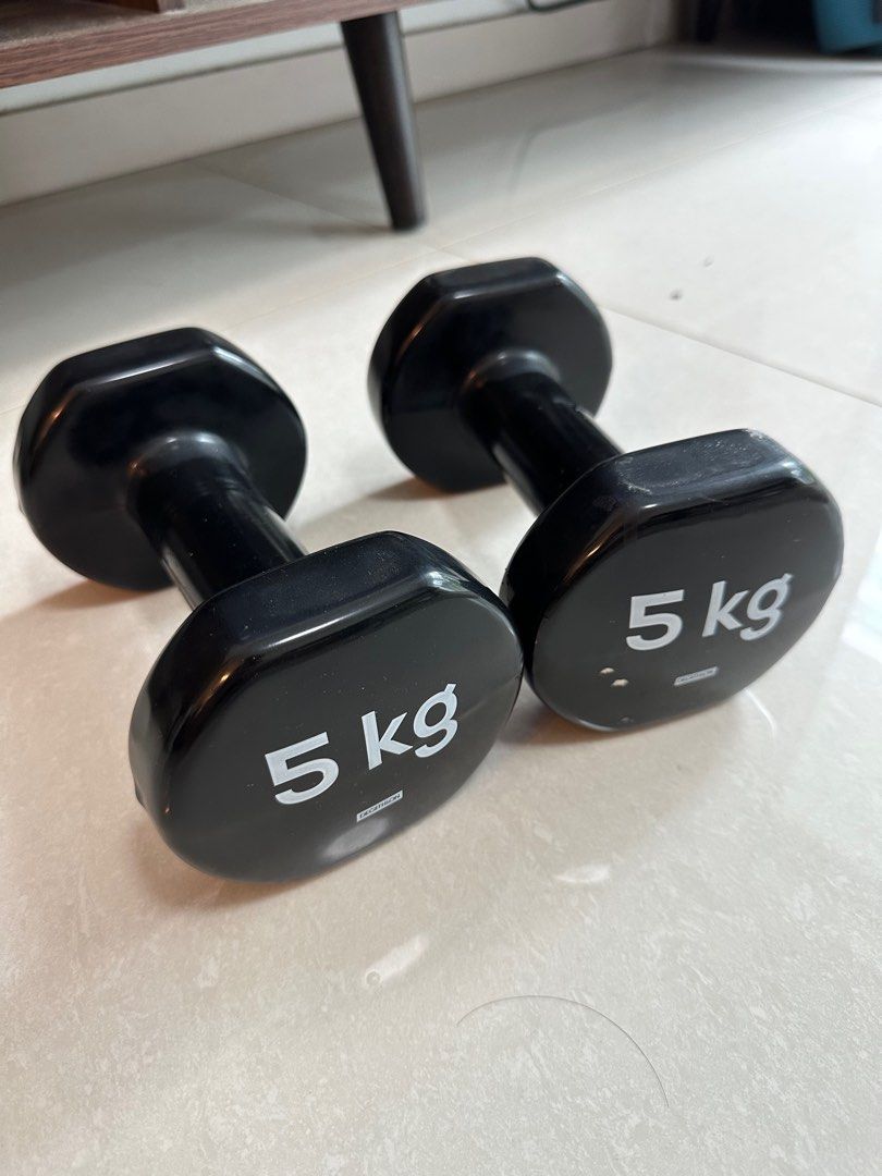 Decathlon dumbbell, Sports Equipment, Exercise & Fitness, Weights ...