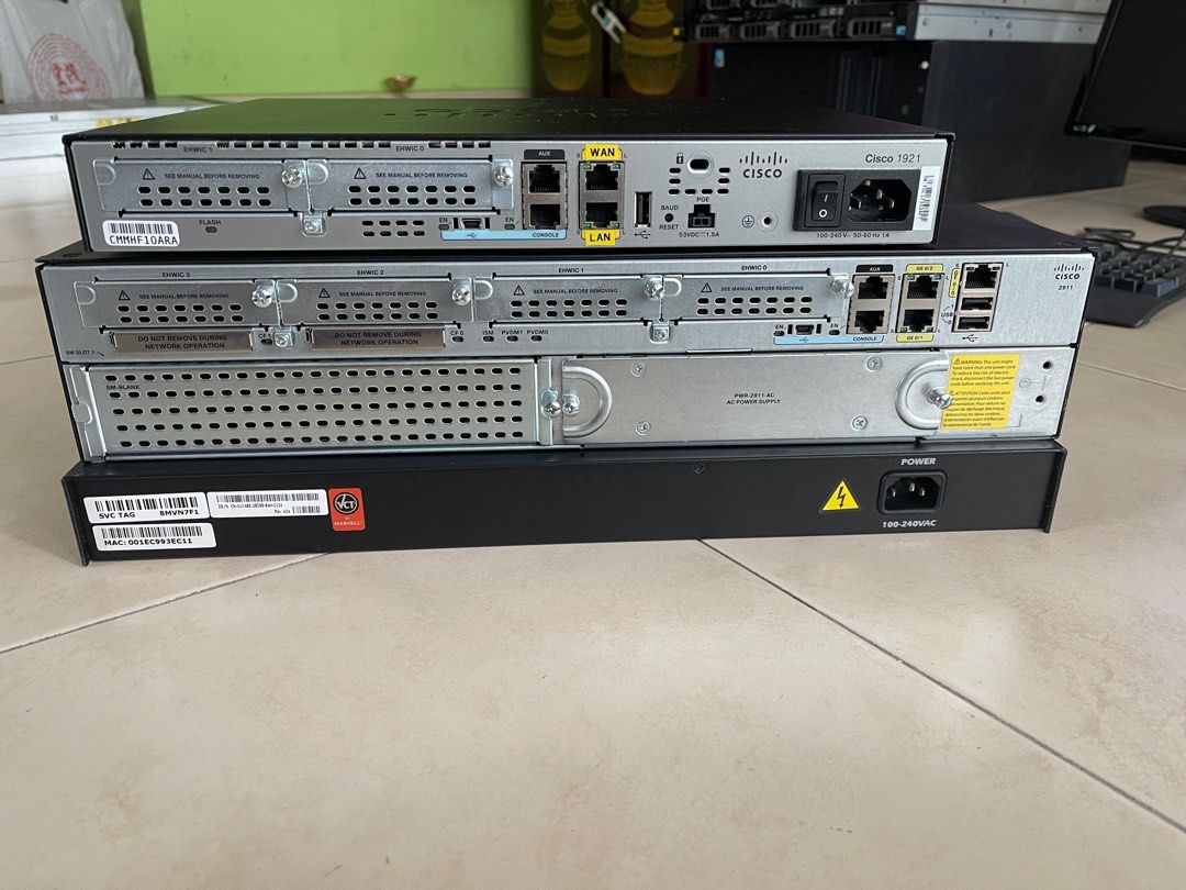 Dell 48 port Switch and Cisco ISP Routers, Computers & Tech, Parts ...