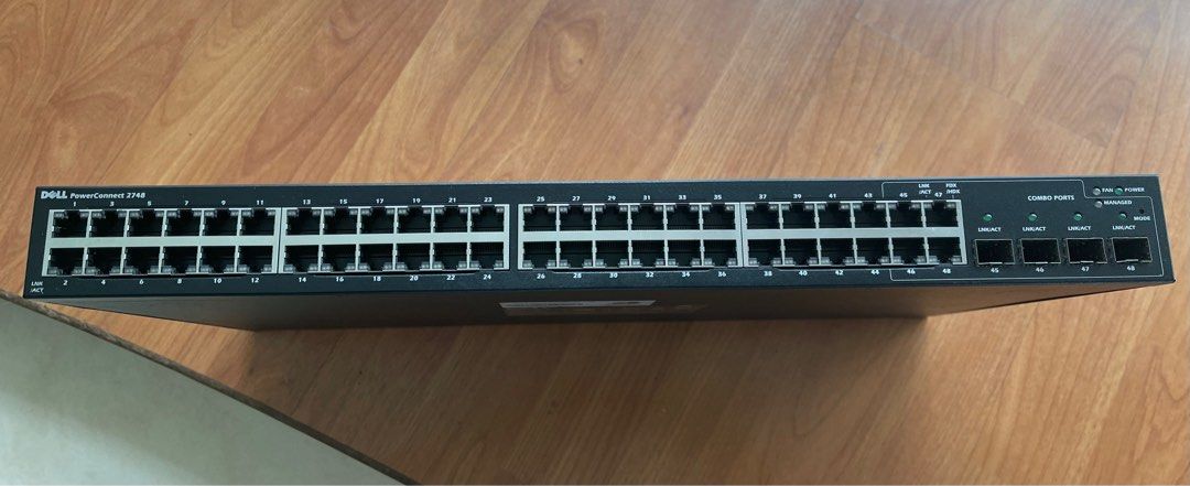 Dell 48 port Switch and Cisco ISP Routers, Computers & Tech, Parts ...