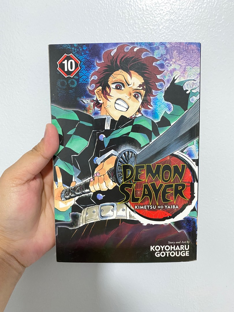 Demon Slayer Kimetsu No Yaiba Manga Vol. 10, Hobbies & Toys, Books ...