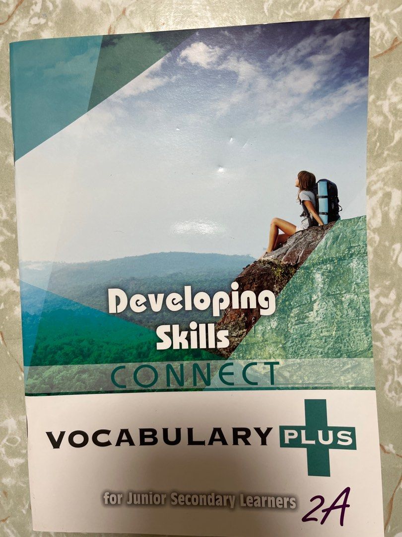 Developing skill Connect vocabulary plus 2A&2B+2B textbook, 興趣及遊戲, 書本 ...