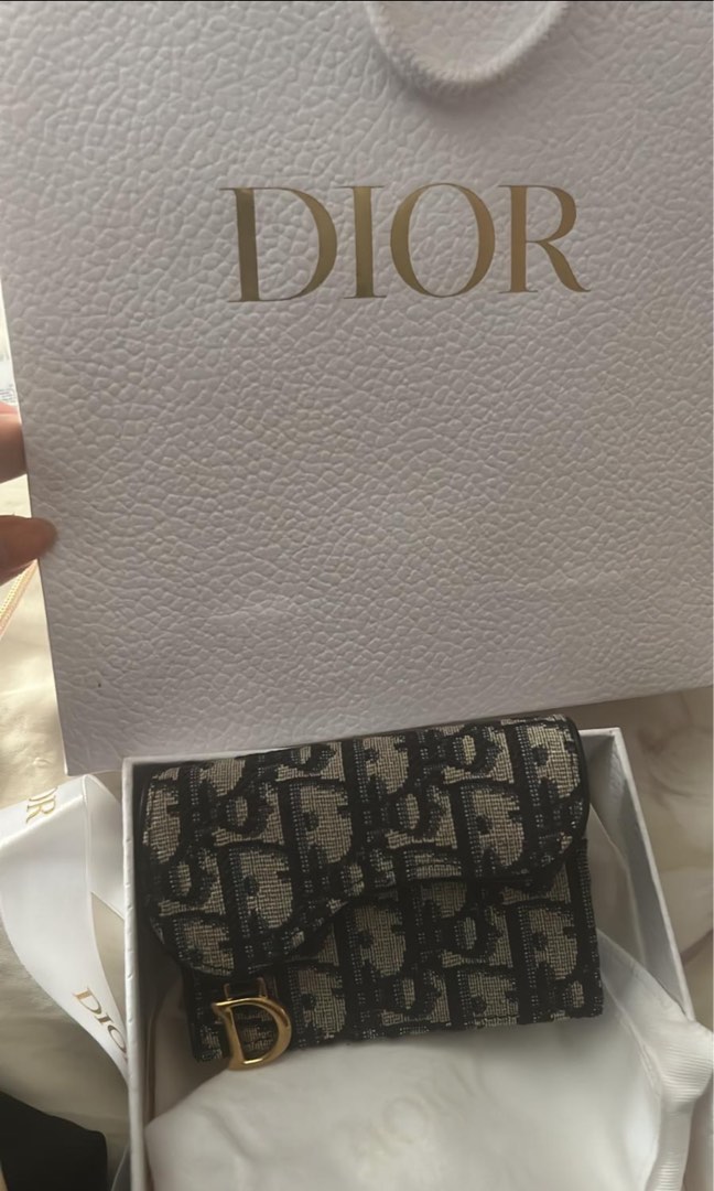 Dior wallet, Women's Fashion, Bags & Wallets, Wallets & Card Holders on ...