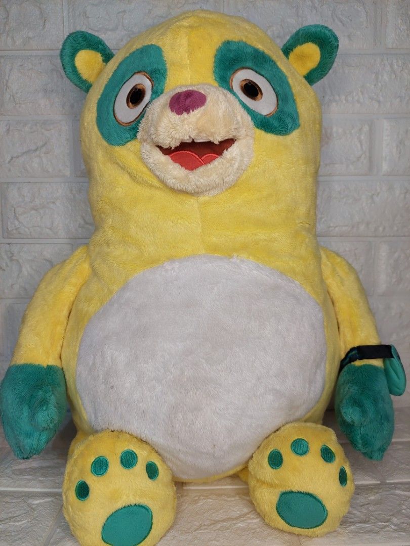 Disney Store Special Agent Oso Yellow Panda Jumbo with Disney Patch ...