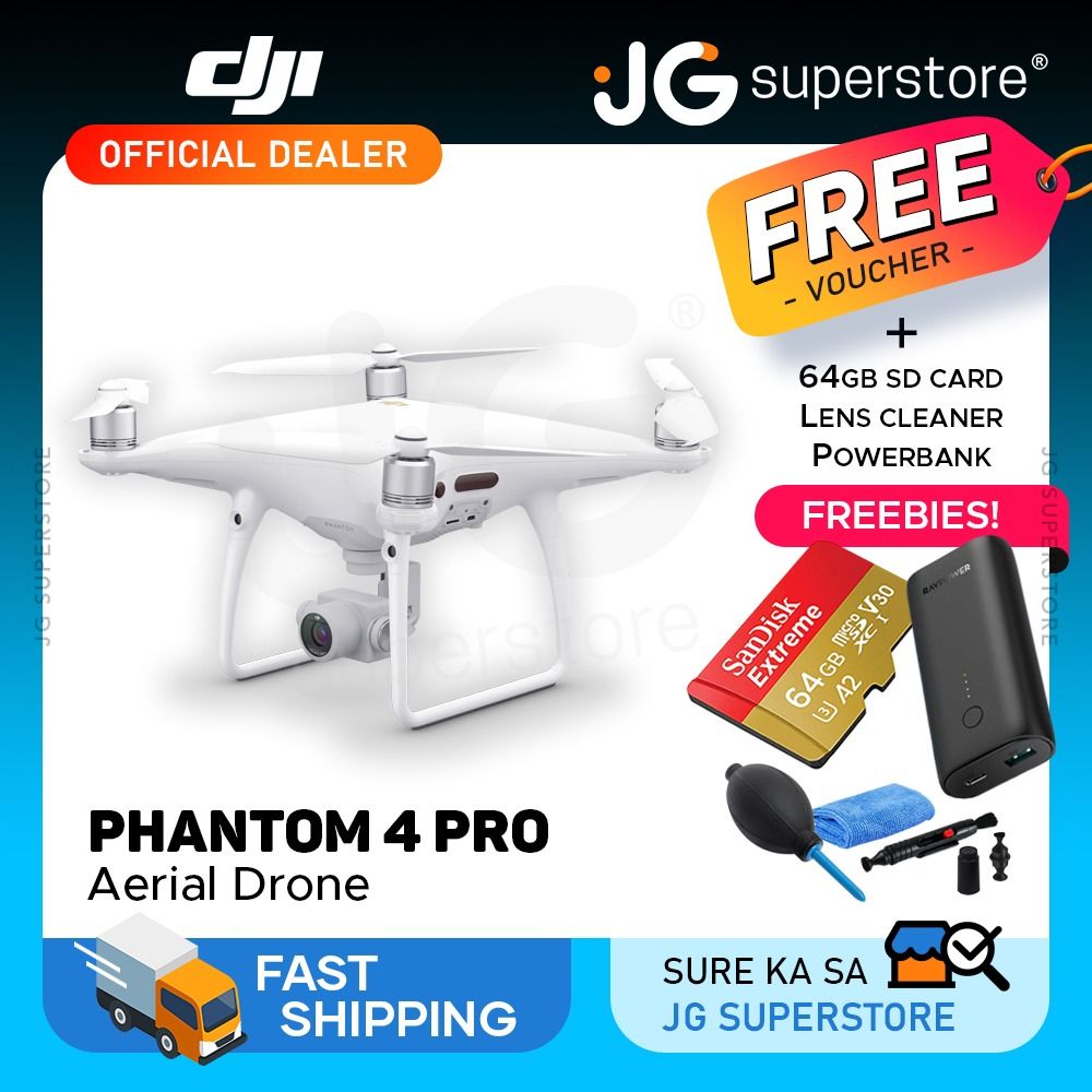 DJI Phantom 4 Pro 4K UHD 60fps 3-Axis Gimbal Camera Professional Drone ...