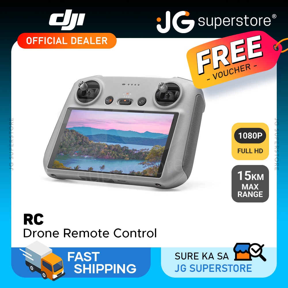 DJI RC Drone Remote Control Over WiFi with Built-In 1080p 60Hz FHD ...