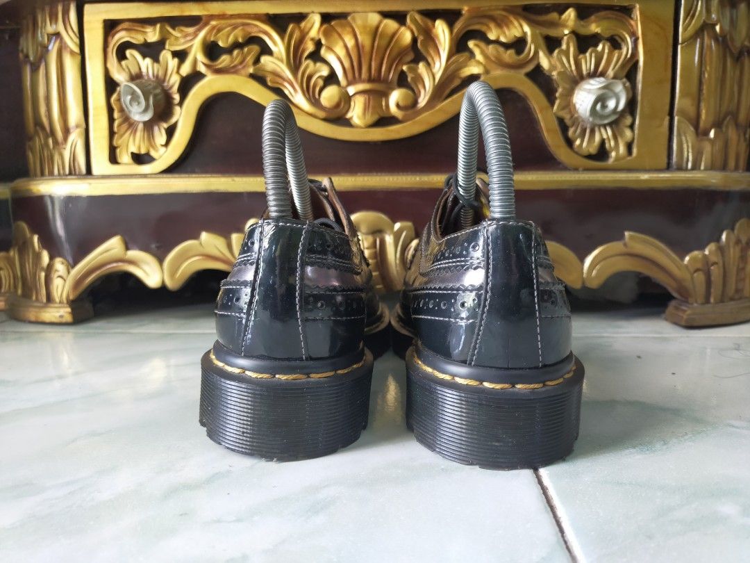DR MARTENS / DOCMART 14847 ORIGINAL BORGUE WINGTIP, Fesyen Pria, Sepatu ...