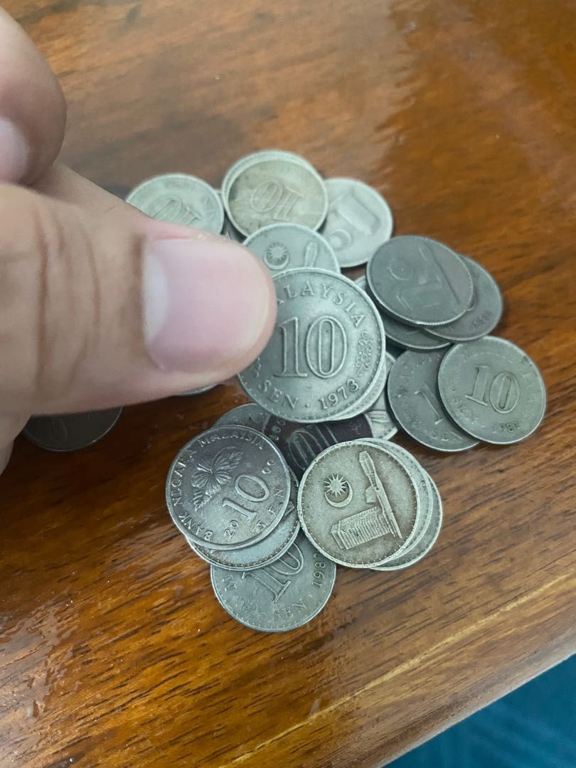 Duit syiling 10 sen parlimen, Hobbies & Toys, Collectibles ...