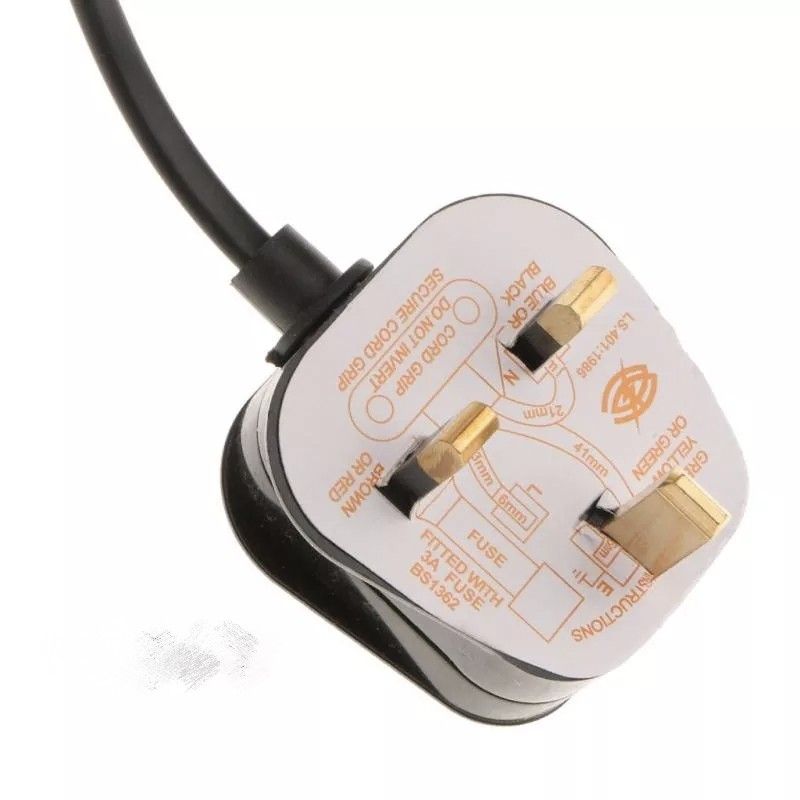 E27 Light Bulb Socket Lamp Holder to UK Plug Cord Wire Adapter with ...
