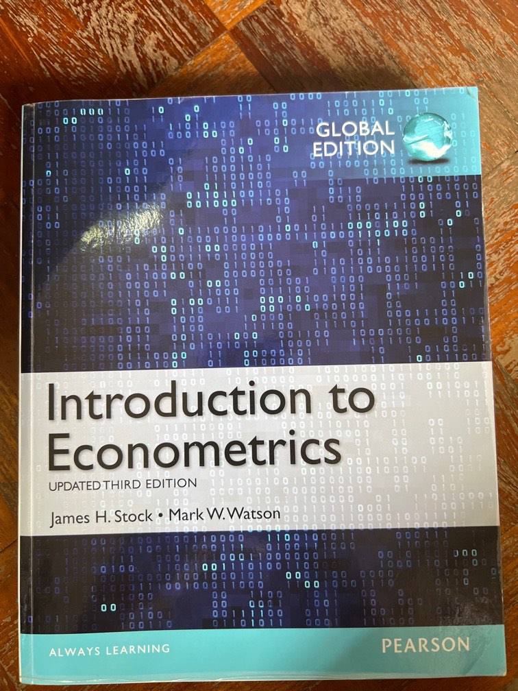 EC3303 Introduction to Econometrics textbook, Hobbies & Toys, Books ...