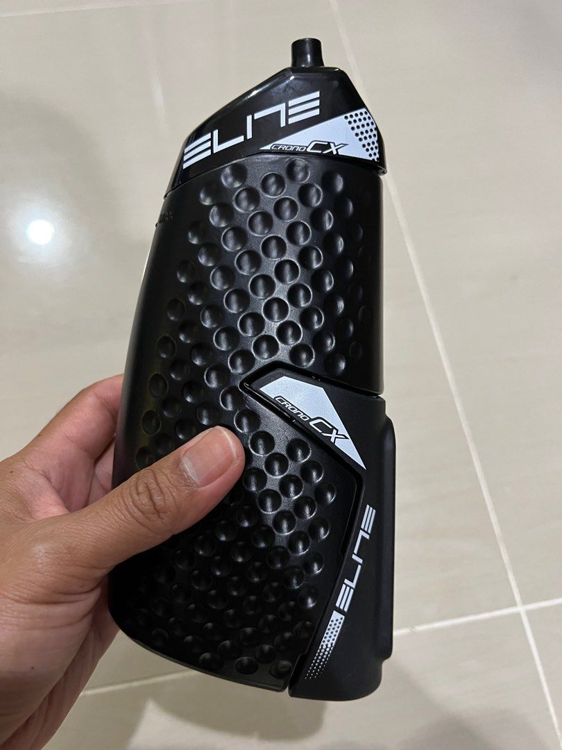 ELITE Kit Crono CX Aero Bottle Bicycle Water Bottle / Bidon, Sports Equipment, Bicycles & Parts ...