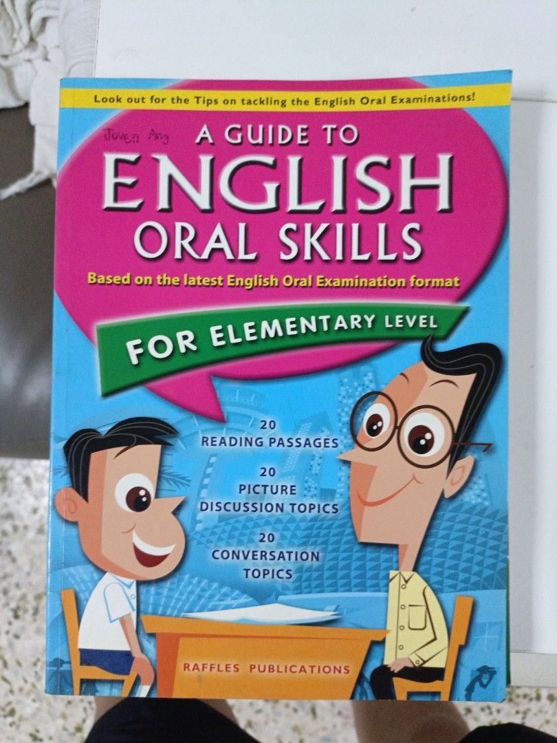 English Oral Exam + Composition Writing Books on Carousell