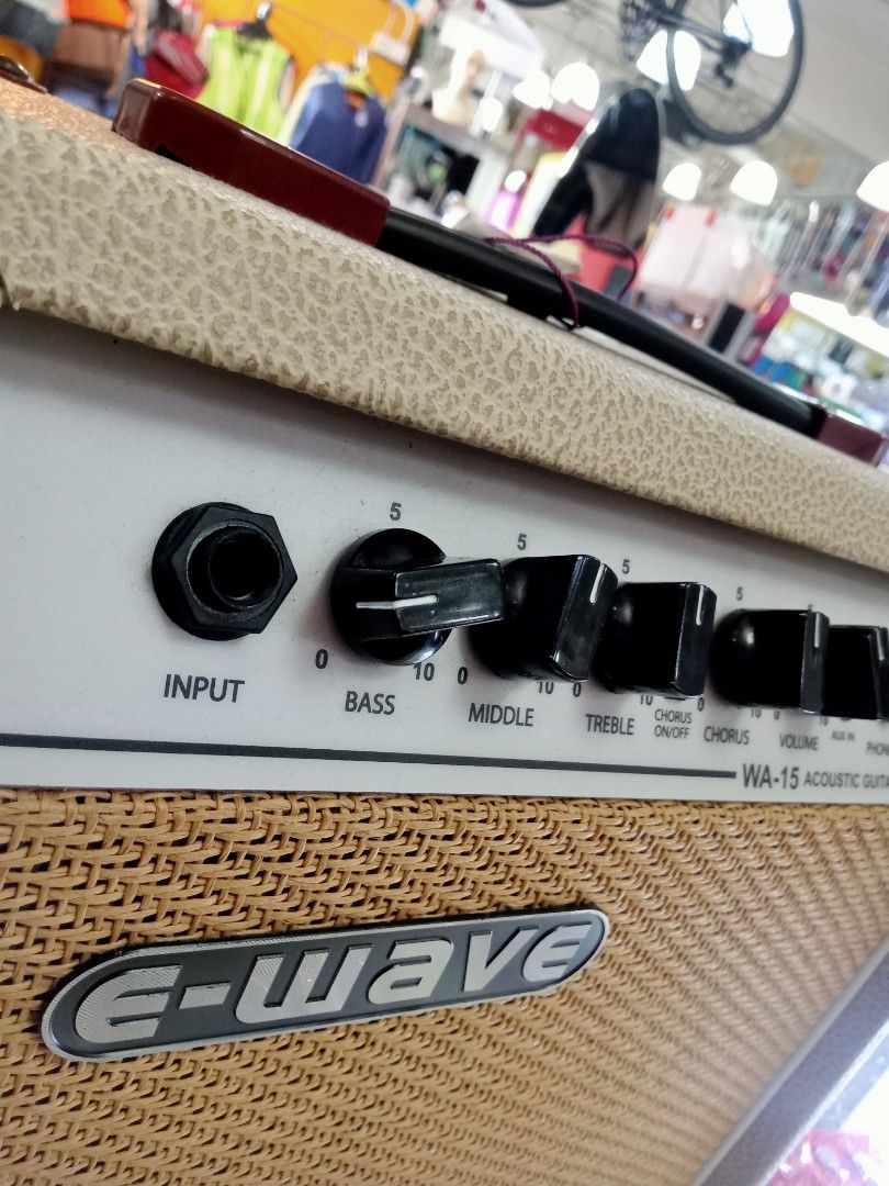 E-Wave Z213 Guitar Acoustic Amplifier 15Watts, Hobbies & Toys, Music ...
