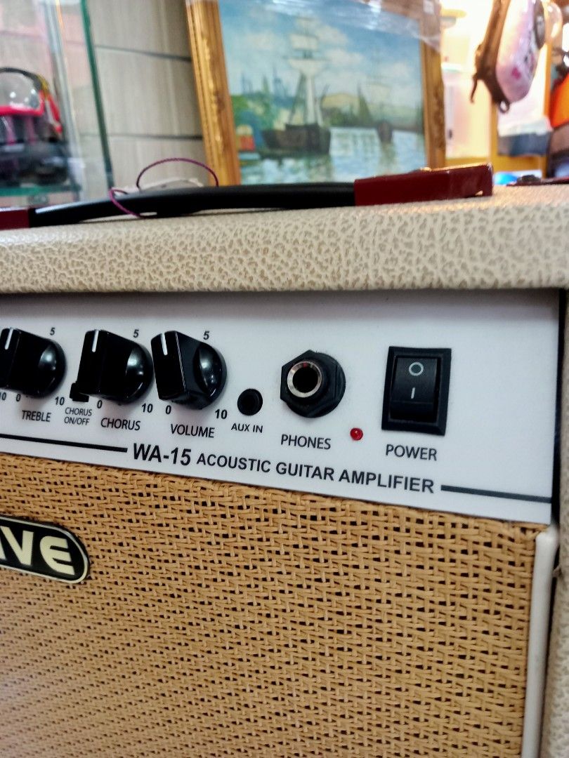E-Wave Z213 Guitar Acoustic Amplifier 15Watts, Hobbies & Toys, Music ...