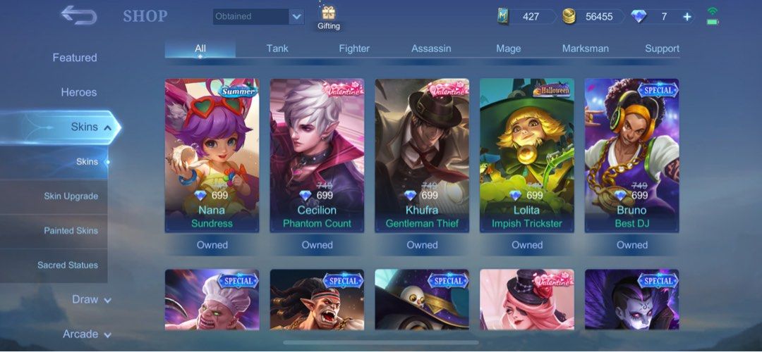 Fanny Aspirant, Lightborn, Decent wr and title, Video Gaming, Video ...