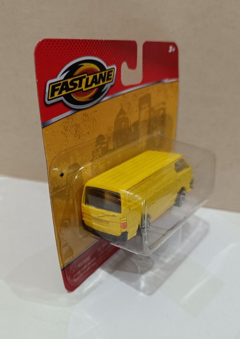 Fast Lane Fastlane (Realtoy) 懷舊 舊款 豐田 Toyota Hiace 100系 客貨車 貨Van 黃色 吸塑版 ...