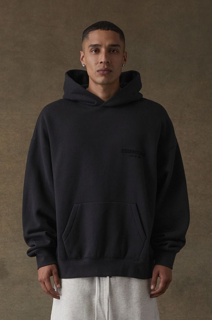 Fear of God ESSENTIALS SS22 Stretch Limo Hoodie, Men's Fashion, Coats ...
