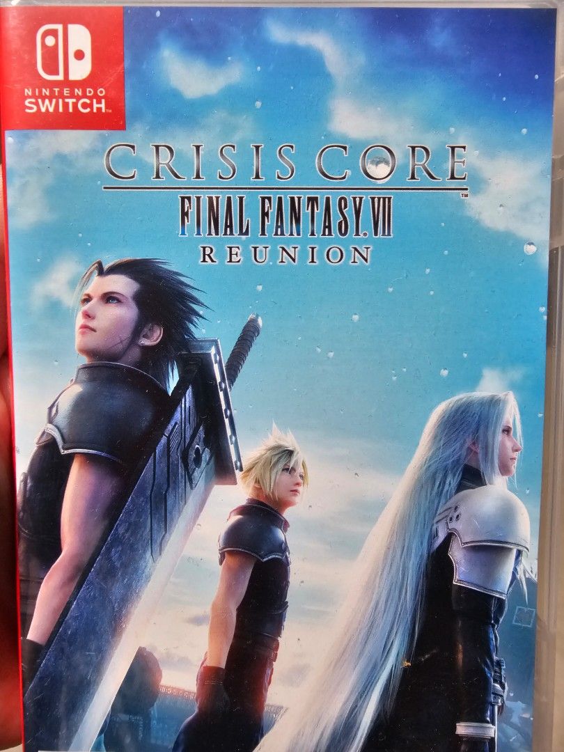 FF7 Crisis Core Reunion Nintendo Switch, Video Gaming, Video Games ...