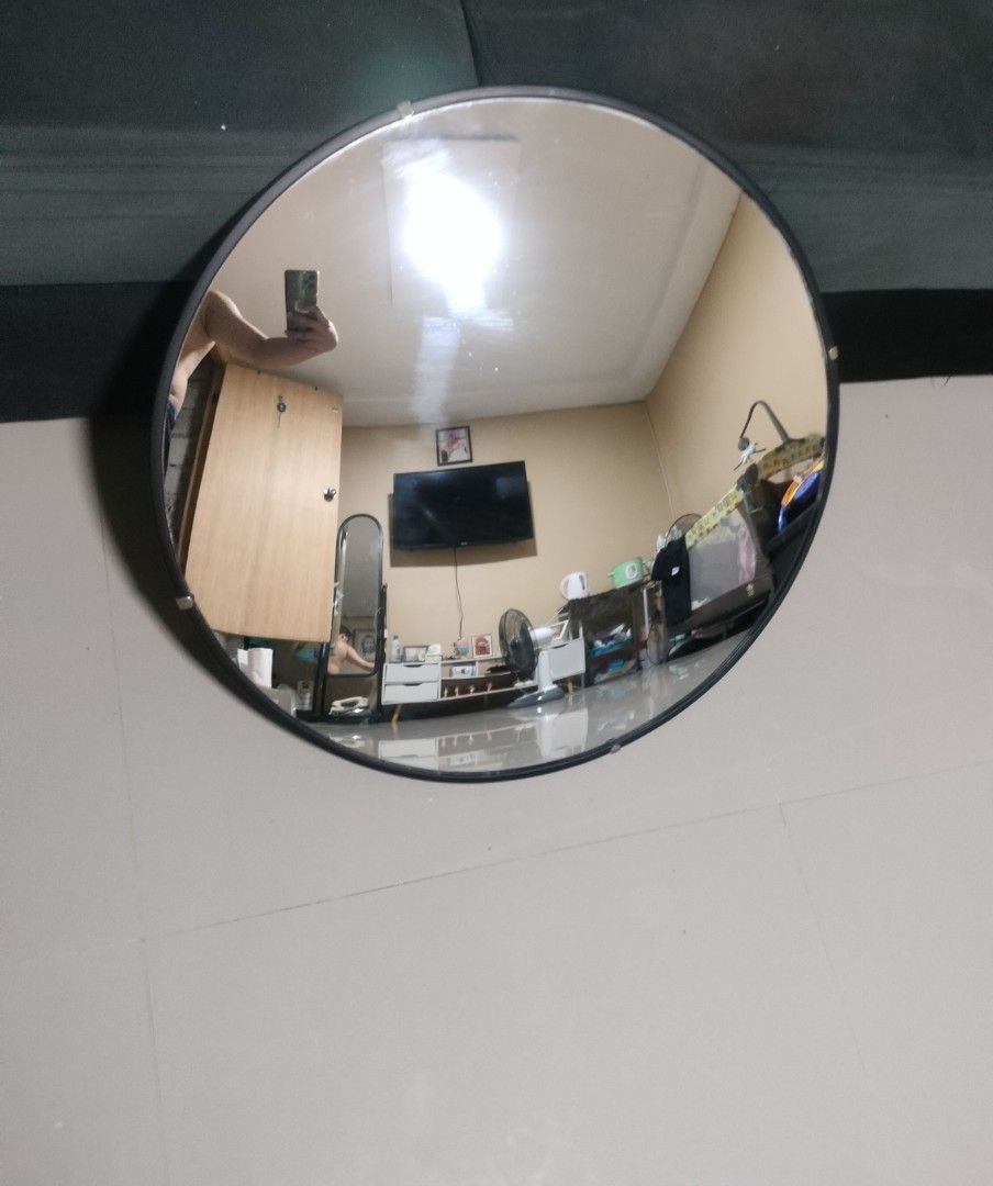Fish eye, Furniture & Home Living, Home Decor, Mirrors on Carousell