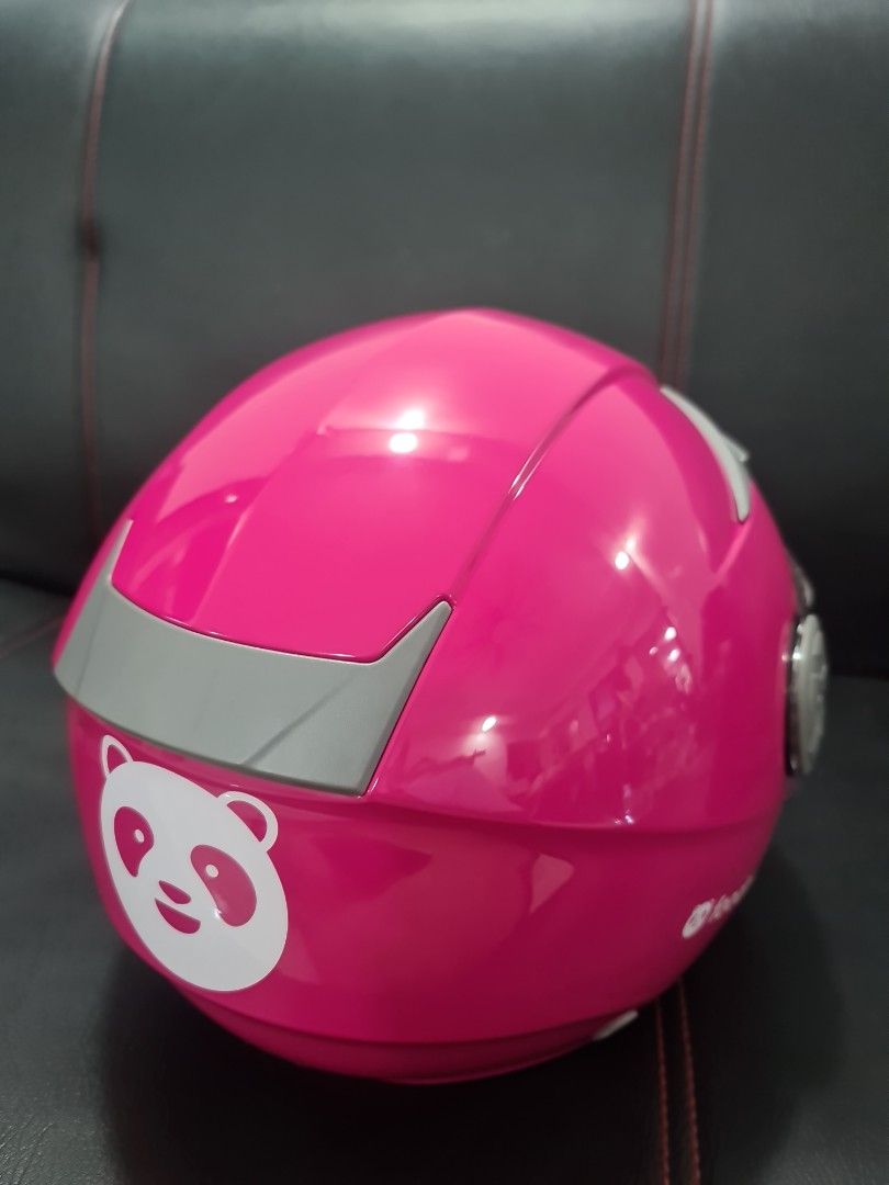 Foodpanda Helmet XXL, Motorcycles, Motorcycle Accessories on Carousell
