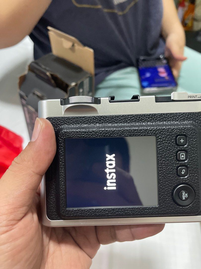 REPRICED! 10k!FUJI FILM INSTAX MINI EVO, Photography, Cameras on Carousell