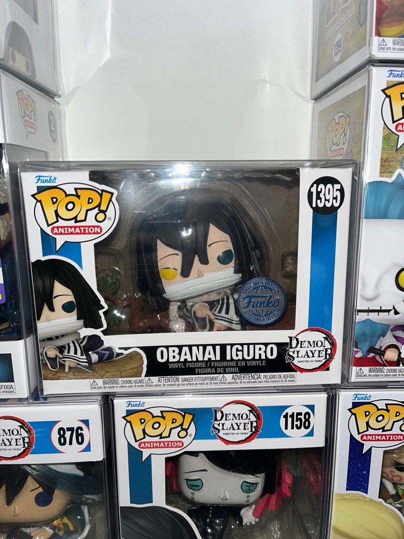 Funko Pop Demon Slayer Obanai, Hobbies & Toys, Toys & Games on Carousell