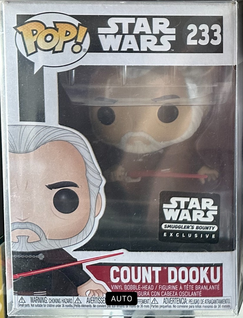 Funko Pop Star Wars Smuggler's Bounty Exclusive Count Dooku, Hobbies ...