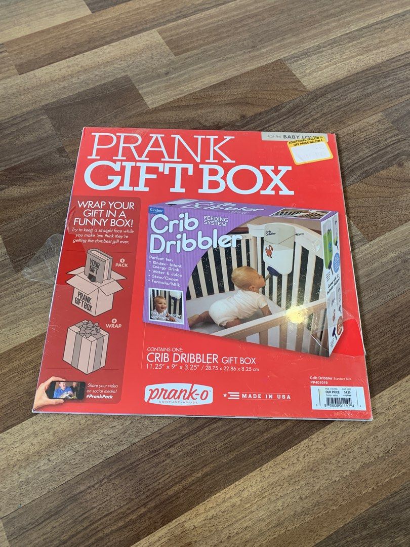 Funny birthday gift prank box by prank-o, Hobbies & Toys, Stationery ...