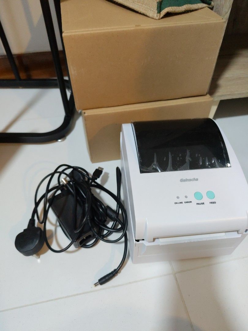 Gainscha Thermal Printer, Computers & Tech, Printers, Scanners ...