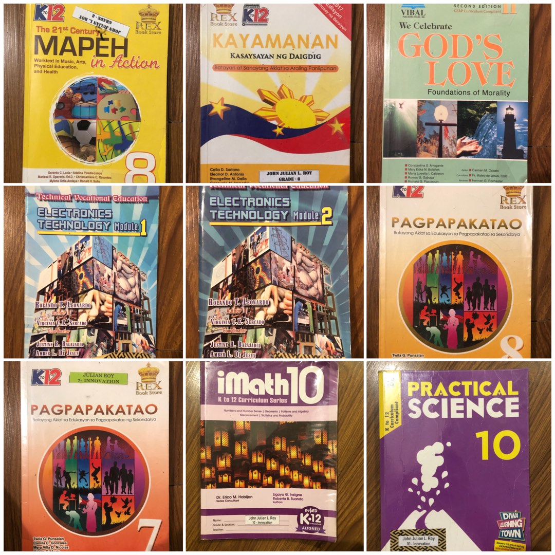 Grade 7. Grade 8. Grade 10 Texbooks for Sale. Read Description for ...