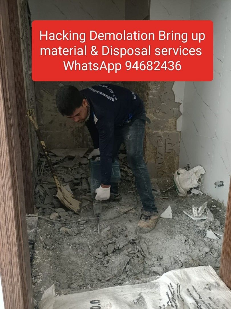 Hacking Demolition & Dismental /HDB Hacking Permit Making/HDB Hacking ...