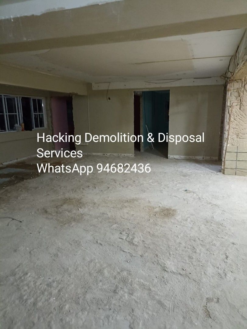 Hacking Demolition & Dismental /HDB Hacking Permit Making/HDB Hacking ...