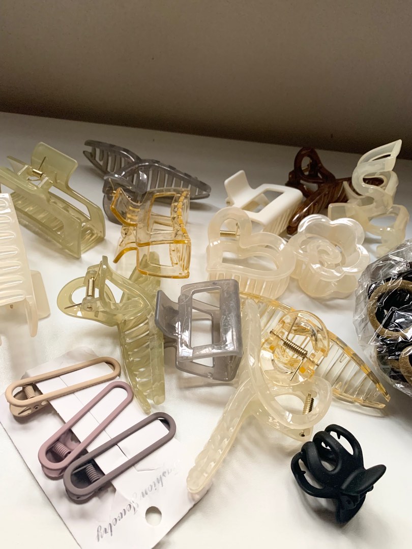 Hair Clamps, Ties, and Clips, Women's Fashion, Watches & Accessories ...