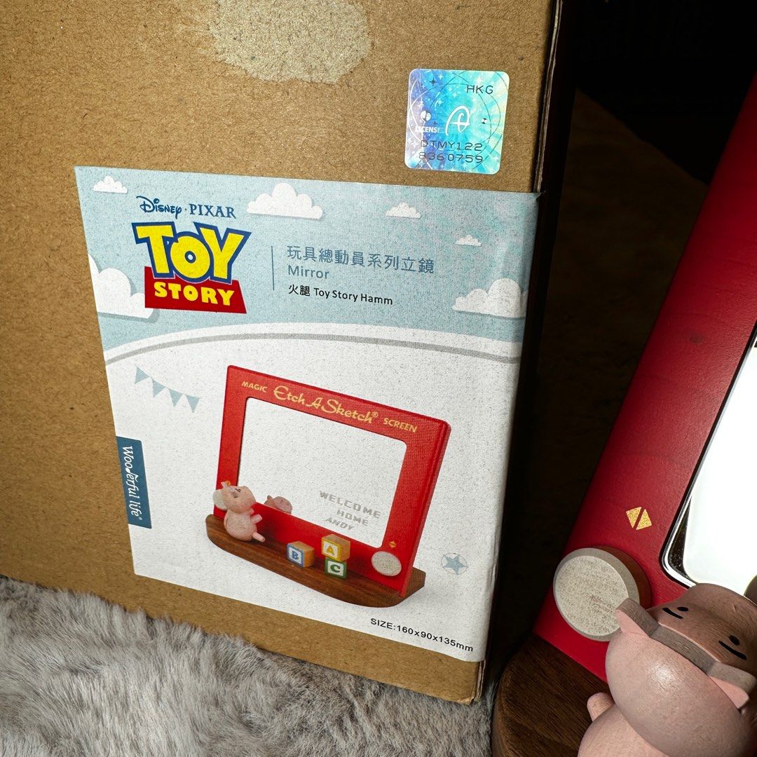 Hamm Toy Story Disney Pixar Mirror, Furniture & Home Living, Home Decor ...