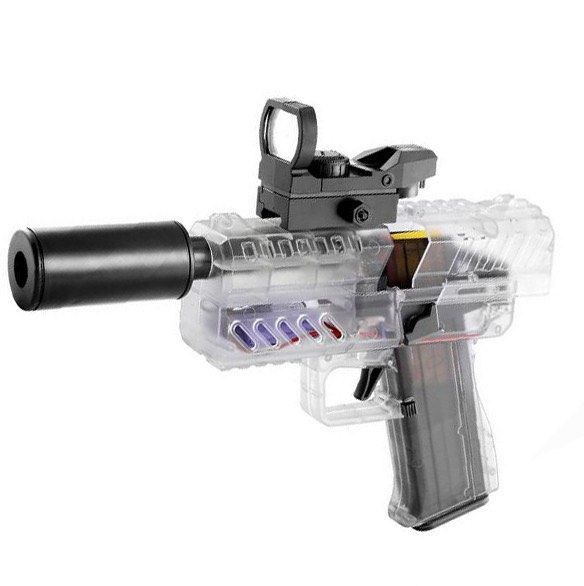 Hand blaster Battery operated automatic, Hobbies & Toys, Toys & Games ...