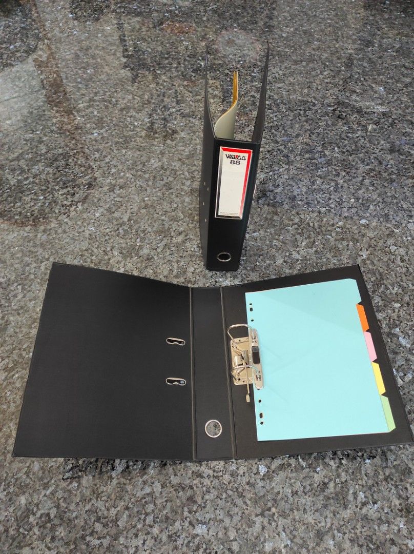 Hard cover files, Hobbies & Toys, Stationery & Craft, Stationery ...