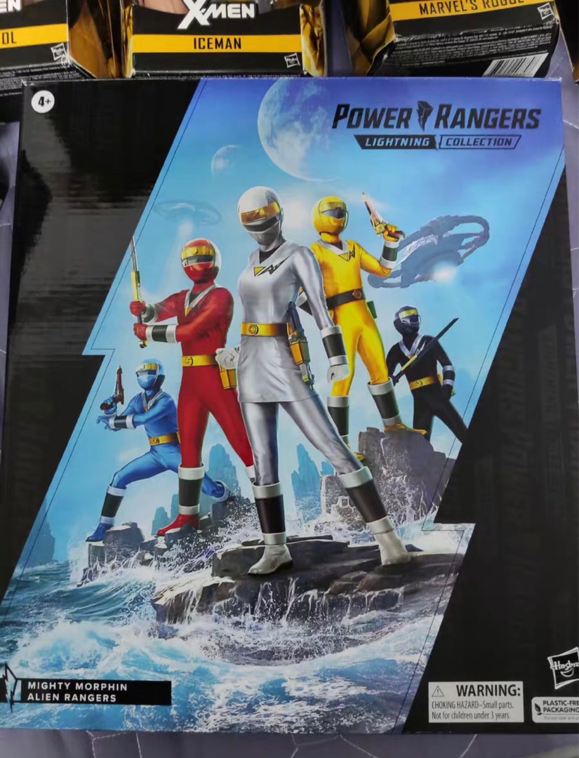 HASBRO POWER RANGERS LIGHTNING COLLECTION MIGHTY MORPHIN ALIENS RANGERS ...