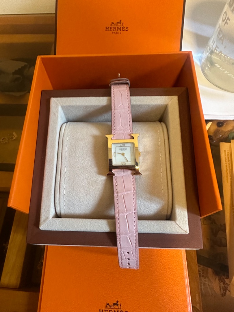 Hermes H Watch, Women's Fashion, Watches & Accessories, Watches on ...