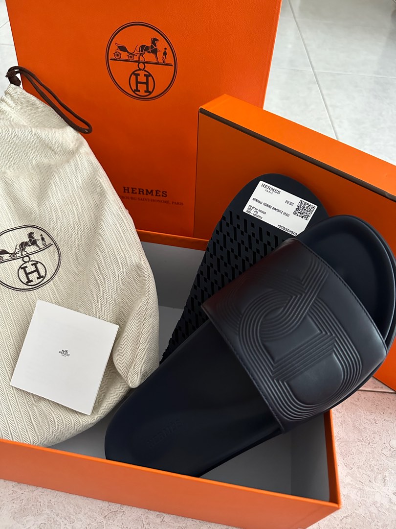 Hermes Slides for men, Men's Fashion, Footwear, Flipflops and Slides on ...